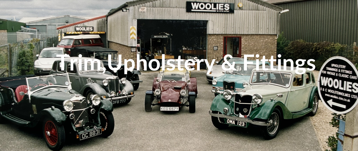Woolies – Trim, upholstery and fittings for Classic Cars